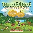 Temperate Forest - Animal Habitats for Kids! Environment Where Wildlife ...