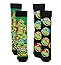 Amazon.com: Teenage Mutant Ninja Turtles Crew Socks (Set of 4 pairs ...