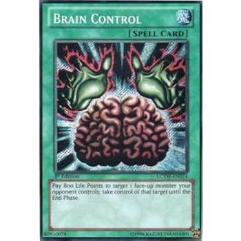 Amazon.com: Yu-Gi-Oh! - Brain Control (LCYW-EN074) - Legendary ...