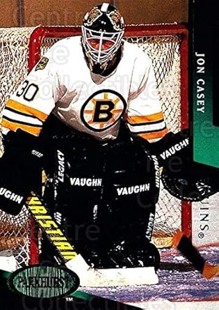 Amazon.com: (CI) Jon Casey Hockey Card 1993-94 Parkhurst Emerald 12 Jon ...