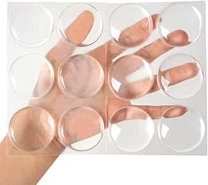 Amazon.com: Xfenvs Door Knob Wall Shield, 12PCS Transparent Round Soft ...