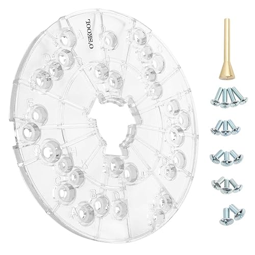 O'SKOOL 6-1/2" Router Polycarbonate Universal Base Plate Fits Router ...