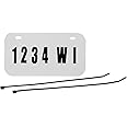 Amazon.com: Raider FS-12000-1 ATV/UTV Wisconsin License Plate Kit with ...