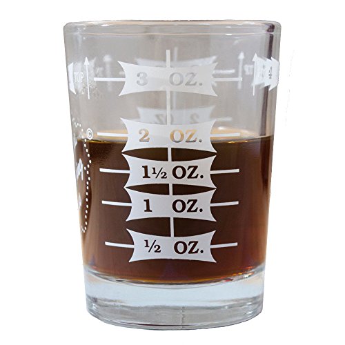 Professional Measuring Glass, 4 oz Measuring Glass Jigger