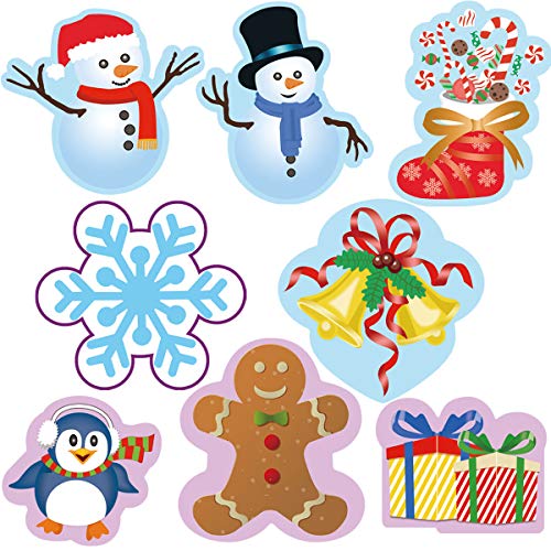 Winter Mix Cutouts Christmas Party Decorations 10Pcs Classroom Decor ...