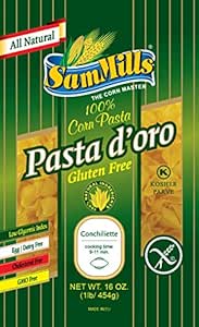 Amazon.com: Sam Mills Pasta D'Oro Gluten Free, Conchiliette, 1-Pound ...