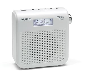 PURE ONE Mini, Compact Portable DAB/FM Radio - White: Amazon.co.uk: TV
