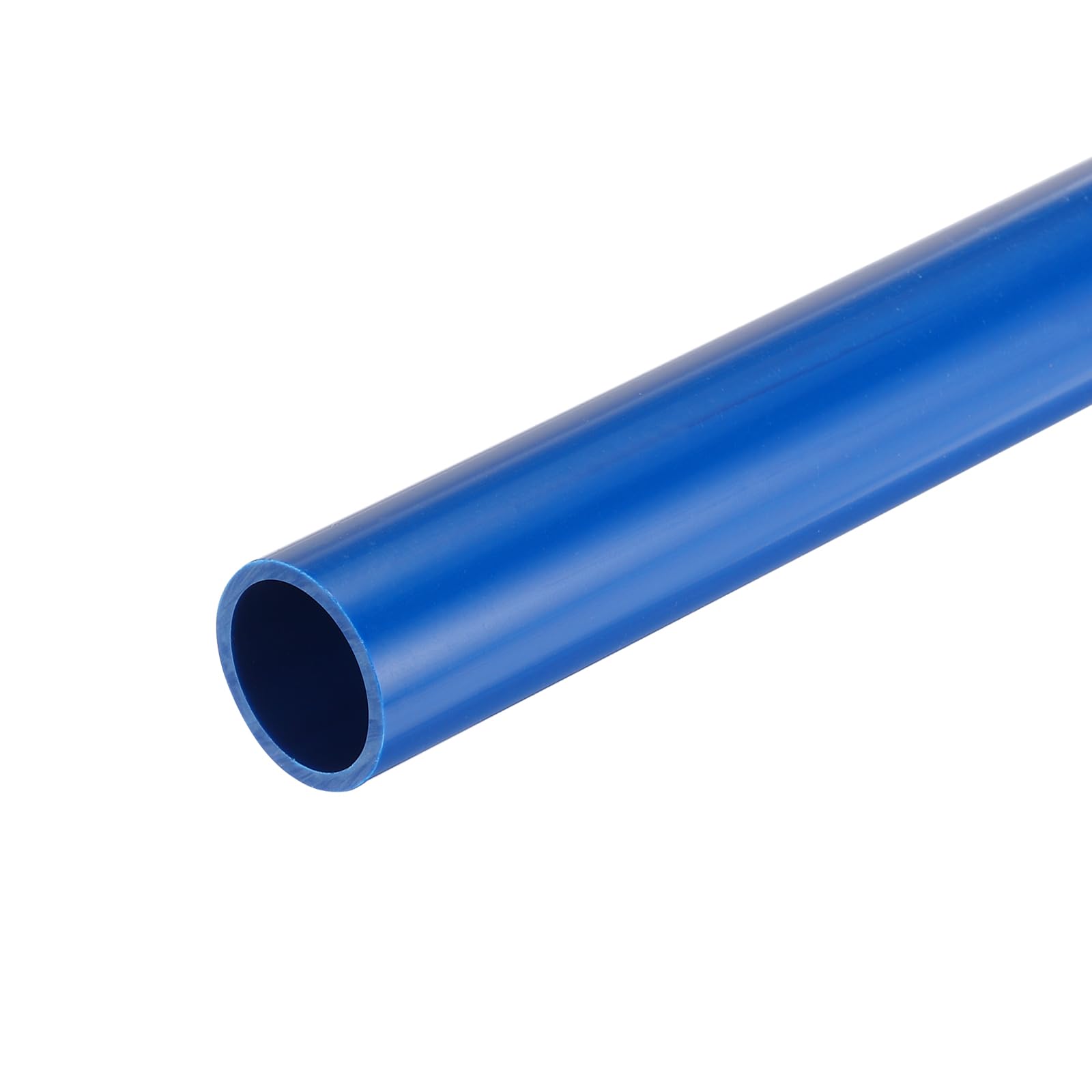 MECCANIXITY 1 Inch Blue PVC Rigid Tube Round Pipe 21mm(7/8") ID 25mm OD ...