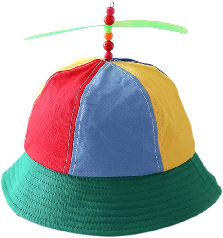 Xdodnev Children Kids Cotton Helicopter Propeller Bucket Cap Color ...
