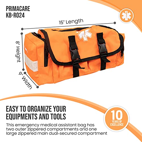 Trauma Kit Primacare First Responder Bag - Huge Orange Medical Kit ...