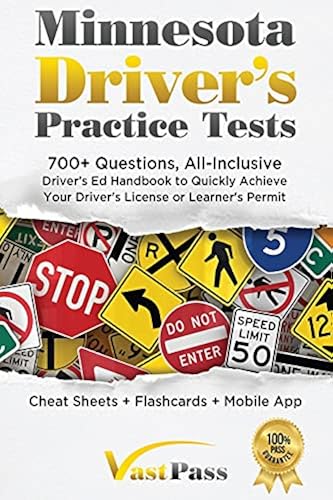 Minnesota Driver's Practice Tests: 700+ Questions, All-Inclusive Driver ...