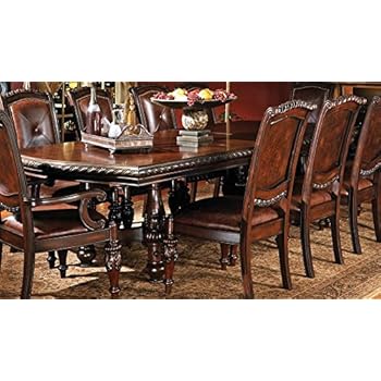 Amazon.com - Steve Silver Company Antoinette Dining Table with 24" Leaf ...