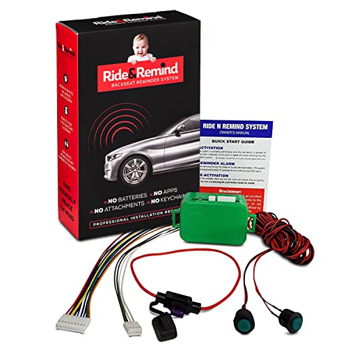 Ride N Remind Car Alarm - Back Seat Reminder System - Baby Car Seat ...