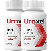 UROXEL Suplemento Alimenticio 100% Natural | 30 Cápsulas | L-Arginina ...