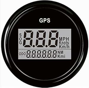 Amazon.com: Samdo 52mm Digital GPS Speedometer For Car Marine Boat ...