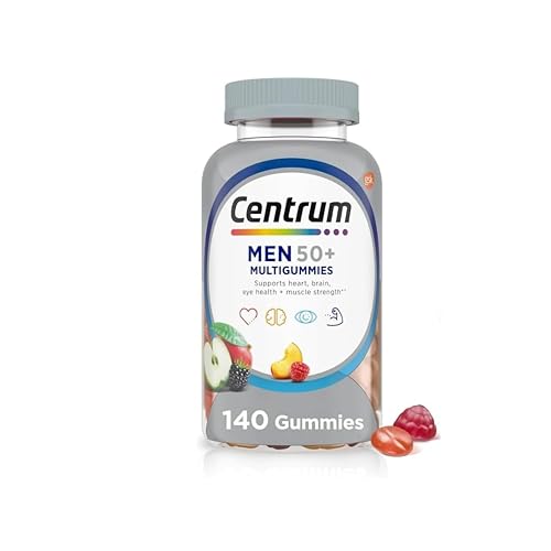 Centrum Silver Men 50+ Multigummies Multivitamin Supplement Gummies ...