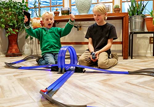 Tracer Racers Remote Control Cordless Glow in The Dark High-Speed Super ...