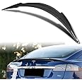 Amazon.com: HYPERSPEED Real Carbon Fiber Trunk Spoiler Wing Lip kit ...