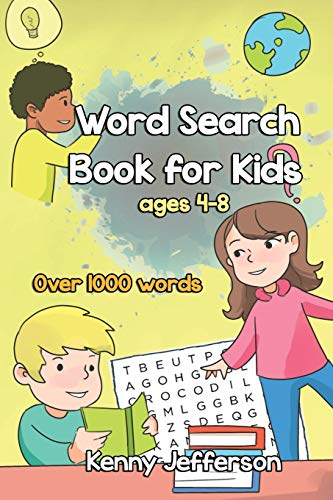 Word Search Books for Kids 6-8: More Than 1000 Words, Fun and ...