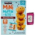 Amazon.com: Kirkland Signature Mini Chocolate Chip Muffins, 1.65 oz, 20 ...