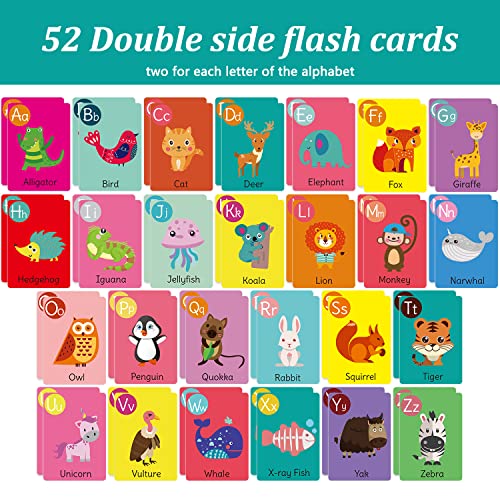 Go Fish Classic Alphabet Card Game, ABC Uppercase Lowercase Letters ...