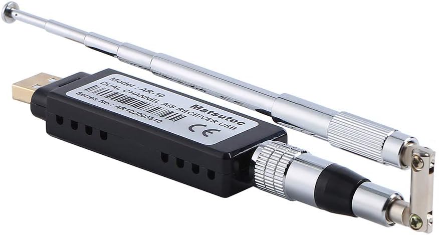 Matsutec AR-10 marine boat Dual Channel USB AIS Receiver with USB ...