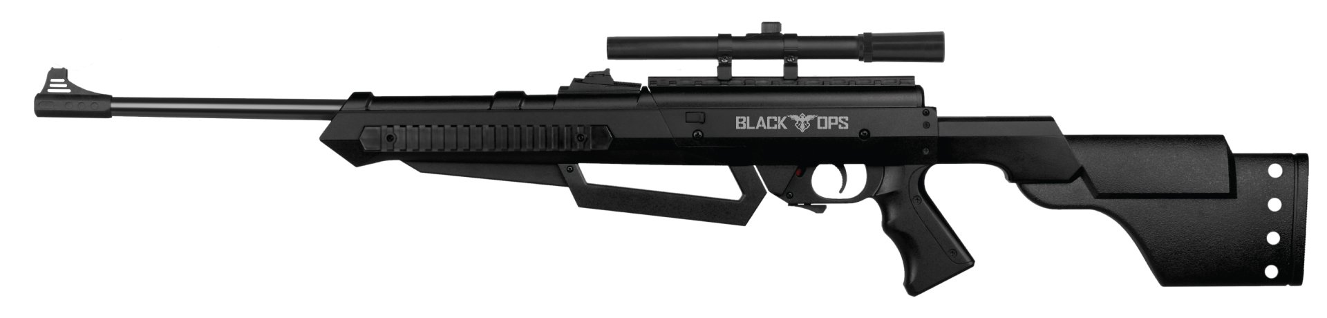 Black Ops Junior Sniper Rifle - Multi-Pump BB/Pellet Airgun - Shoot ...