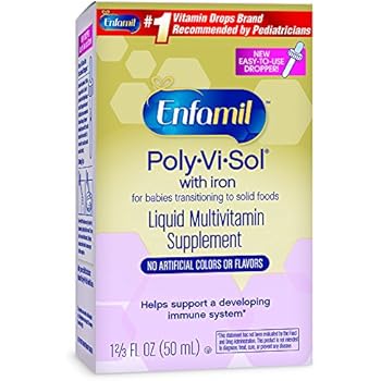 Amazon.com: Enfamil Tri-Vi-Sol Vitamins A, D & C Supplement Drops for ...