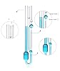 Ubbelohde Viscometer Glass Capillary Viscosity Meter with Test Constant ...
