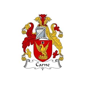 Amazon.com : Carne Family Crest Coat of Arms Mouse Pad : Office Products