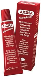Amazon.com: 12x Ajona Stomaticum Toothpaste 25ml (12x 25ml) by Ajona ...