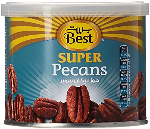 Best Super Pecans Halves Can, 110g | Premium Quality Pecans | Perfect ...