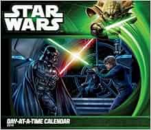 Star Wars Saga 2014 Calendar: Trends International: 9781438824031 ...