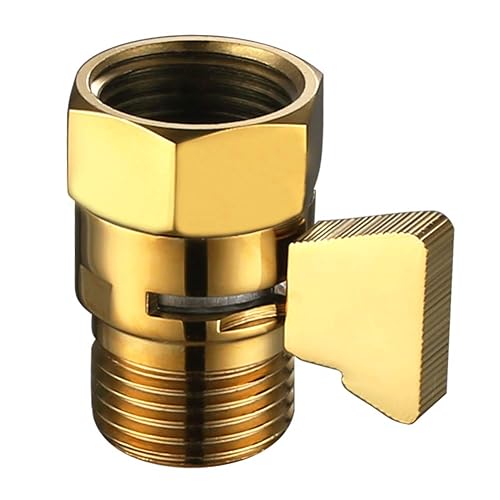 Angle Simple Shower Flow Control Valve, Brass Water Shut Off Valve for ...