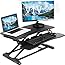 Boost Industries STS-DR35 Premium Sit to Stand Desk Riser/Monitor Stand ...