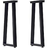 Amazon.com: Taelakeni 36 Inch Metal Bar Table Legs, Heavy Duty ...