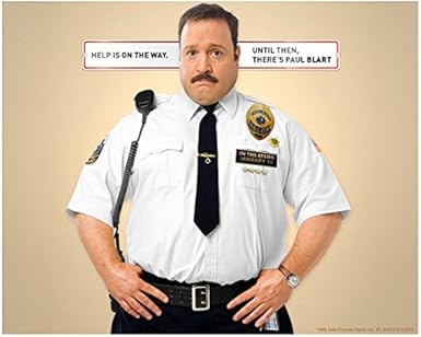 Kevin James as Paul Blart in Mall Cop Standing Seriously Hands on Hips ...