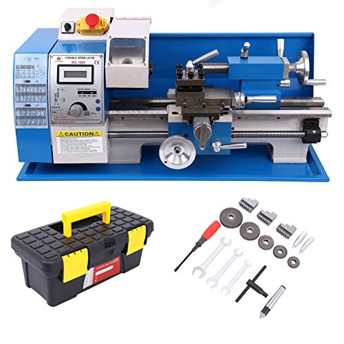 Buy PanelTech 7×12 Inch Digital Metal Turning Mini Lathe 600W 2500RPM ...