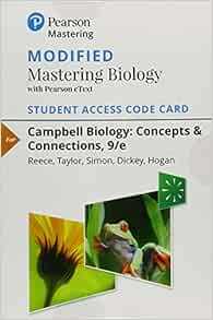 Amazon.com: Modified Mastering Biology with Pearson eText -- Standalone Access Card -- for ...
