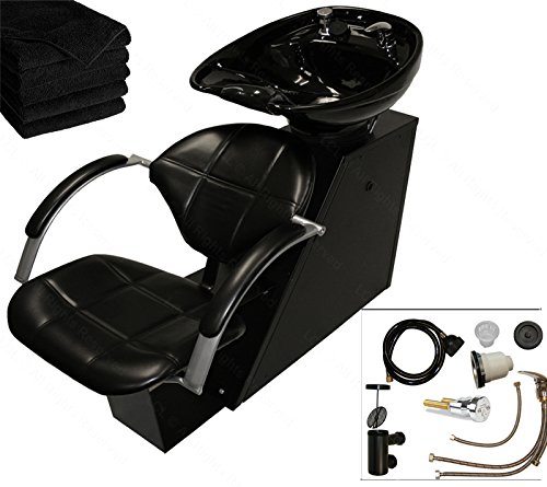 NEW LCL Beauty Shampoo Backwash Station with Adjustable CERAMIC Bowl ...