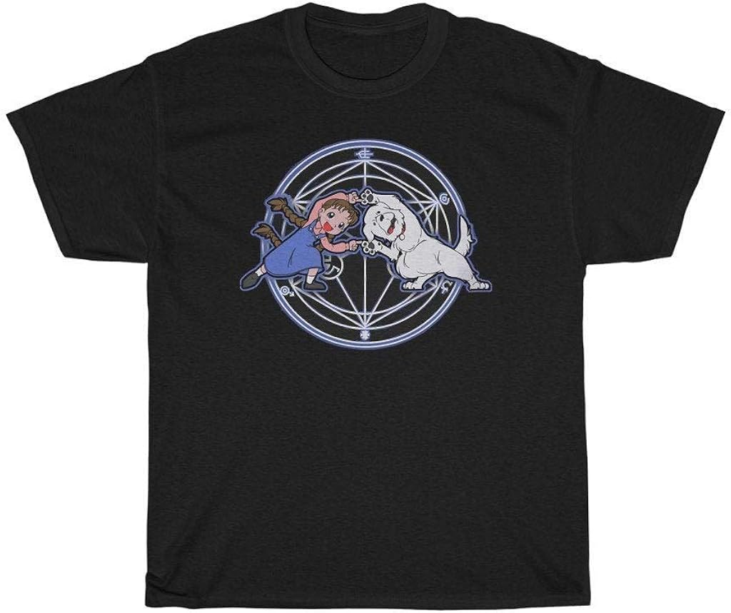 DKISEE Fullmetal Fusion Black T-Shirt, Fullmetal Alchemist, Anime ...