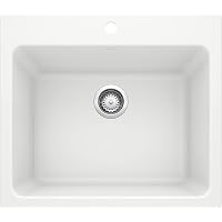 BLANCO 401927 LIVEN Drop-in or Undermount Laundry Sink, 25" L x 22" W x ...