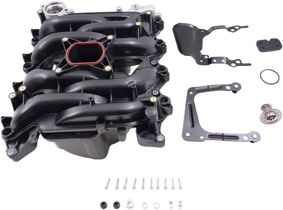 Amazon.com: Intake Manifold with Thermostat Upgraded Design Replacement ...