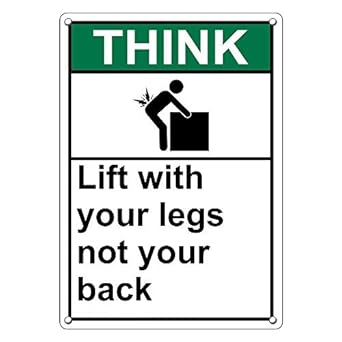 Amazon.com: Weatherproof Plastic Vertical ANSI Think Lift with Your ...