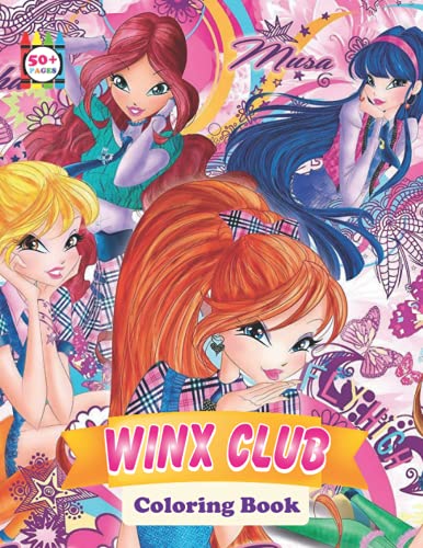 Buy Winx Club Coloring Book: Great Coloring Book For All Fans Of Winx ...