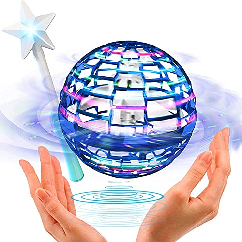 Flynova Pro Flying Ball Toy,2021 Upgraded Rechargeable Hand Operated ...