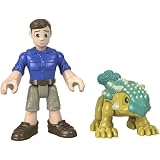 Amazon.com: Jurassic World Human & Dino Pack Ben & Ankylosaurus Bumpy ...
