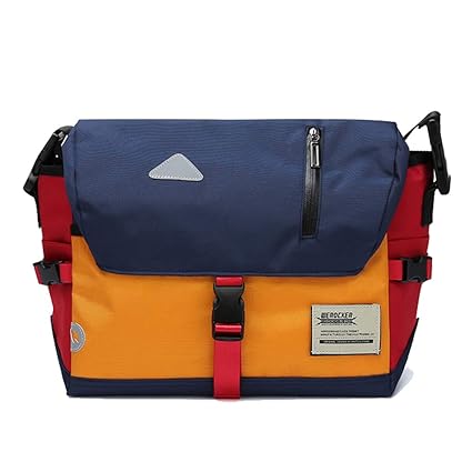 Amazon.com: Messenger Bag Unisex Backpack Nylon Satchel Shoulder ...