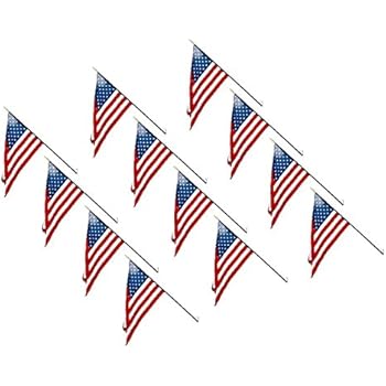 Amazon.com : (12 pk) Classroom Flag 2ft x 3ft size American Flag for ...
