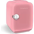 Amazon.com: CROWNFUL Mini Fridge, 4 Liter/6 Can Portable Cooler and ...